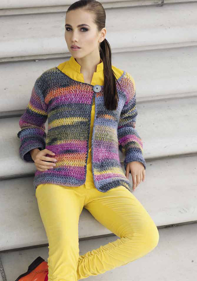 Lana Grossa HÄKELJACKE Medio | FILATI No. 44 (Herbst/Winter 2012/13 ...