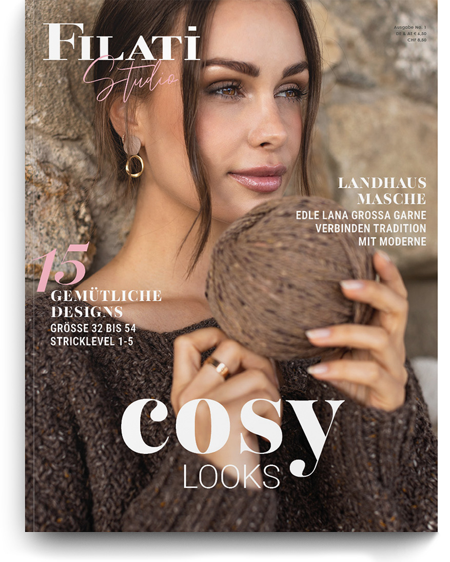 Lana Grossa RVO Pullover Cool Wool Big Vintage | FILATI STUDIO - Cosy ...