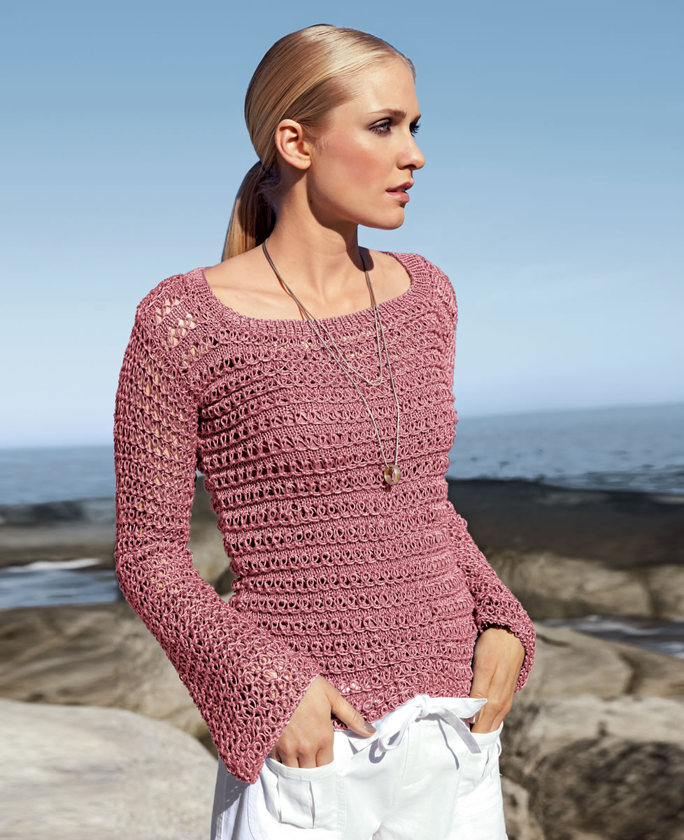 PULLI IM NETZMUSTER Classico von Lana Grossa | FILATI CLASSICI No. 7 ...