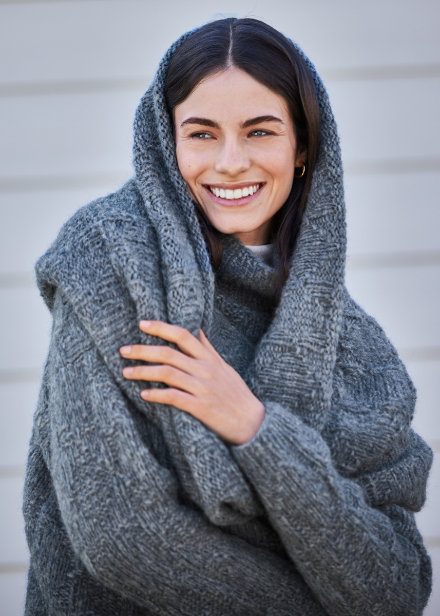 Lana Grossa LOOP IM STRUKTURMUSTER Alpaca Moda | LOOKBOOK No. 13 - Herbst/Winter 2022/23 ...