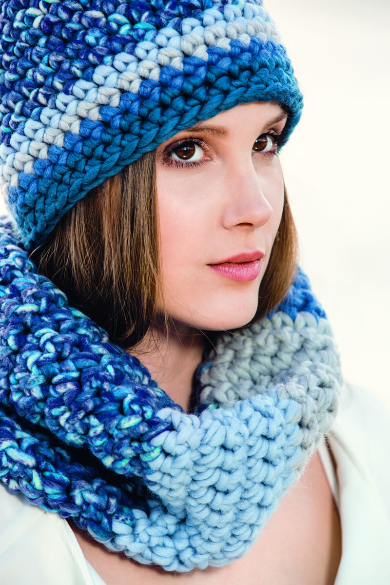 Lana Grossa LOOP Lei/Lei Spray | Häkel- & Strickdesign MAJA No. 02 - Modell 2 | FILATI ...