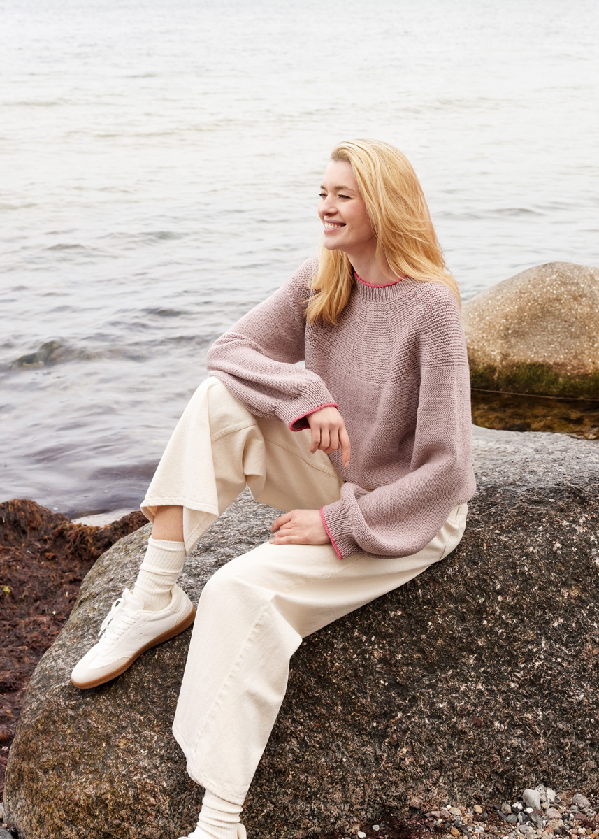 Lana Grossa TOP DOWN PULLOVER Cool Wool Big | Merino Edition No. 4 - Modell 31 | FILATI ...