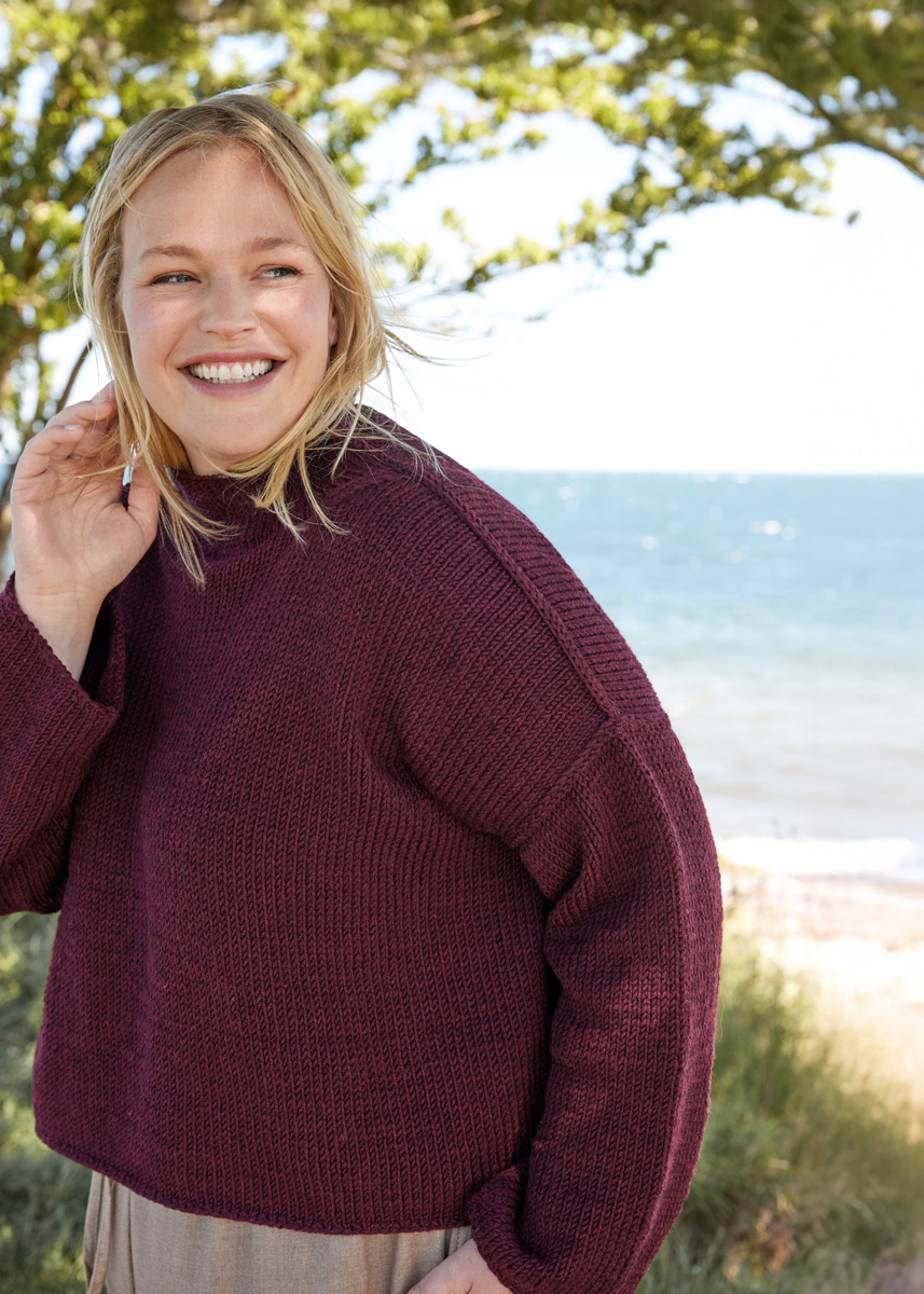 Lana Grossa OVERSIZEPULLOVER Cool Wool Superbig Mélange | Merino Edition No. 4 - Modell 44 ...